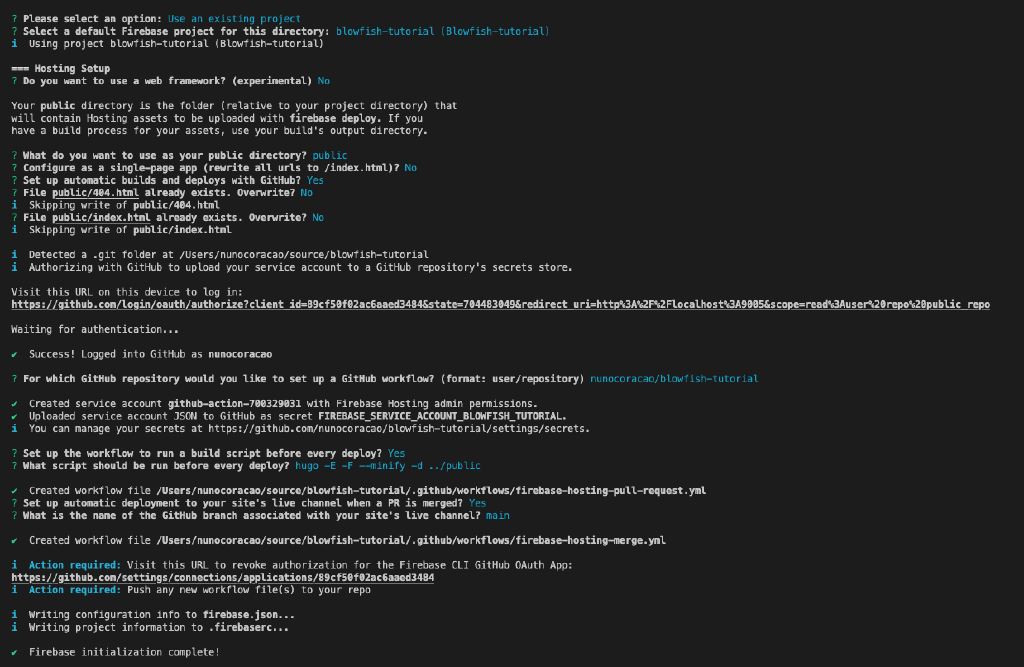 Build your homepage using Blowfish and Hugo · Blowfish